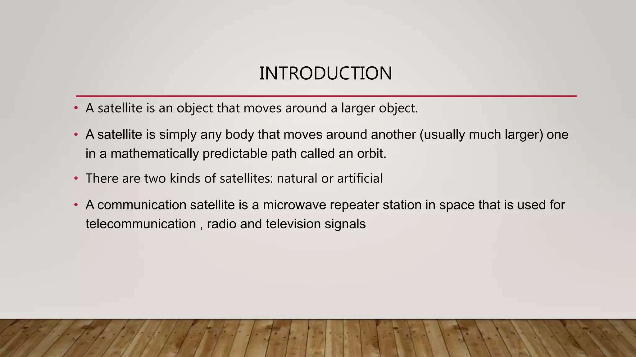 satellite communication PPT 1 | PPT