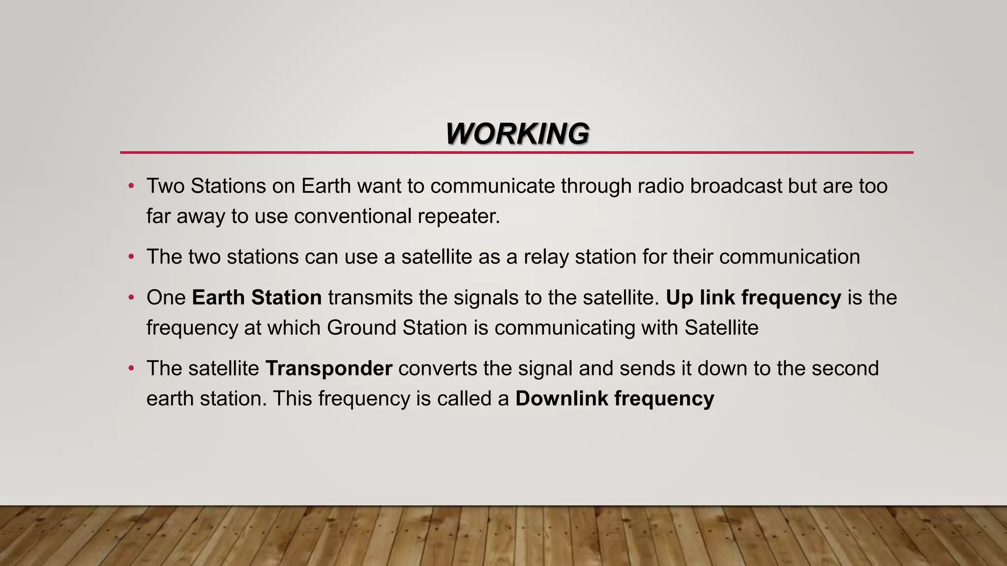 satellite communication PPT 1 | PPT