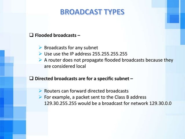 Ip Addressing And Subnetting Ppt Pptx Computer Networking Computing