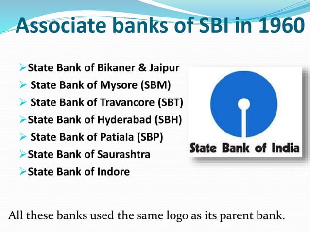 SBI merger and history | PPTX