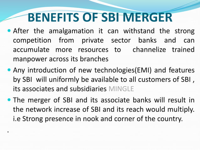 SBI merger and history | PPTX