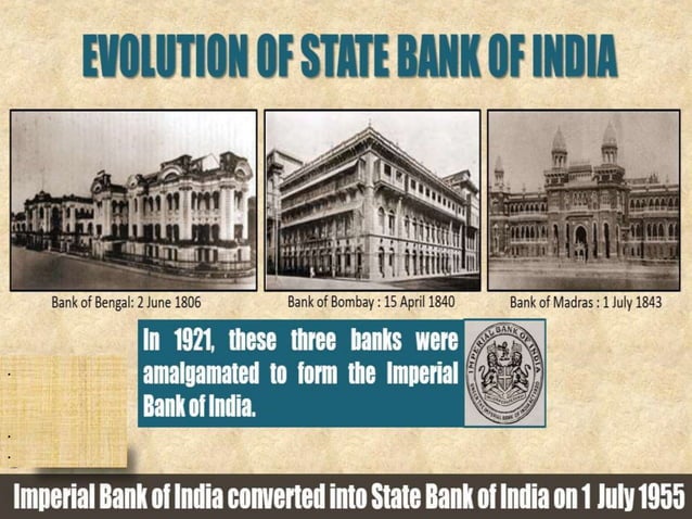 SBI merger and history | PPTX