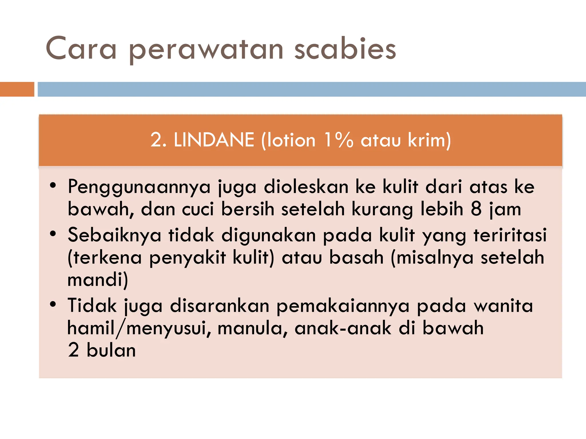 PPT SCABIES penularan pengobatan gejala dan pengobatan | PDF
