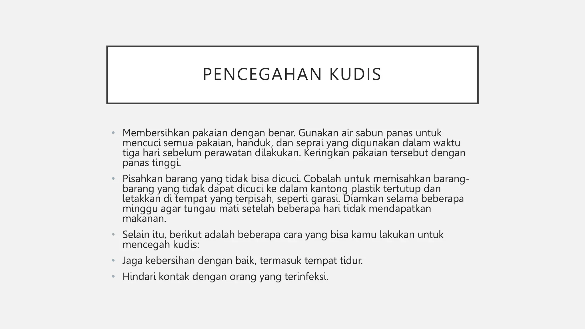 PPT SCABIES KUDIS presentasi smk kesehatan | PPTX