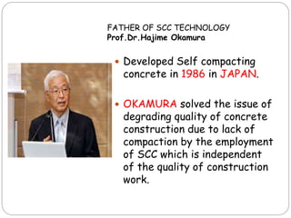 SELF COMPSCTING CONCRETE BY USING FLYASH | PPT