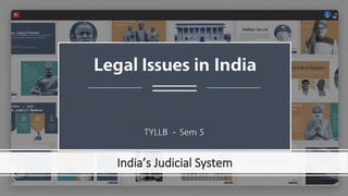 Understanding the Judicial System of India | PPT