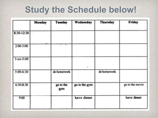 PPT schedule.pptx