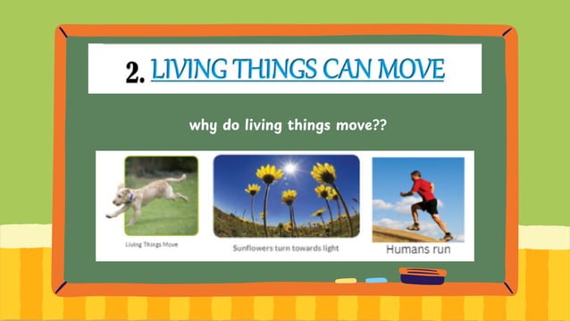 PPT Living things and their characteristics | PPT