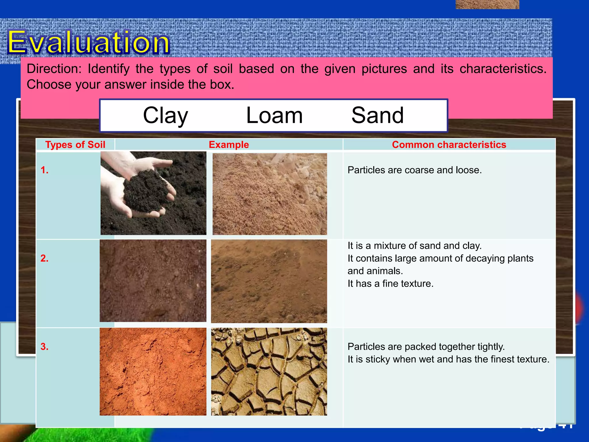 PPT SCIENCE 4- QUARTER 4 CHAPTER 1 LESSON 57-TYPES OF SOIL.pptx