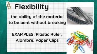 Changes that materials undergo GRADE 5 | PDF