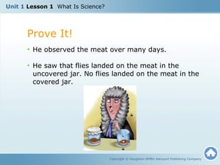 Unit 1 lesson 1 What is Science | PPT