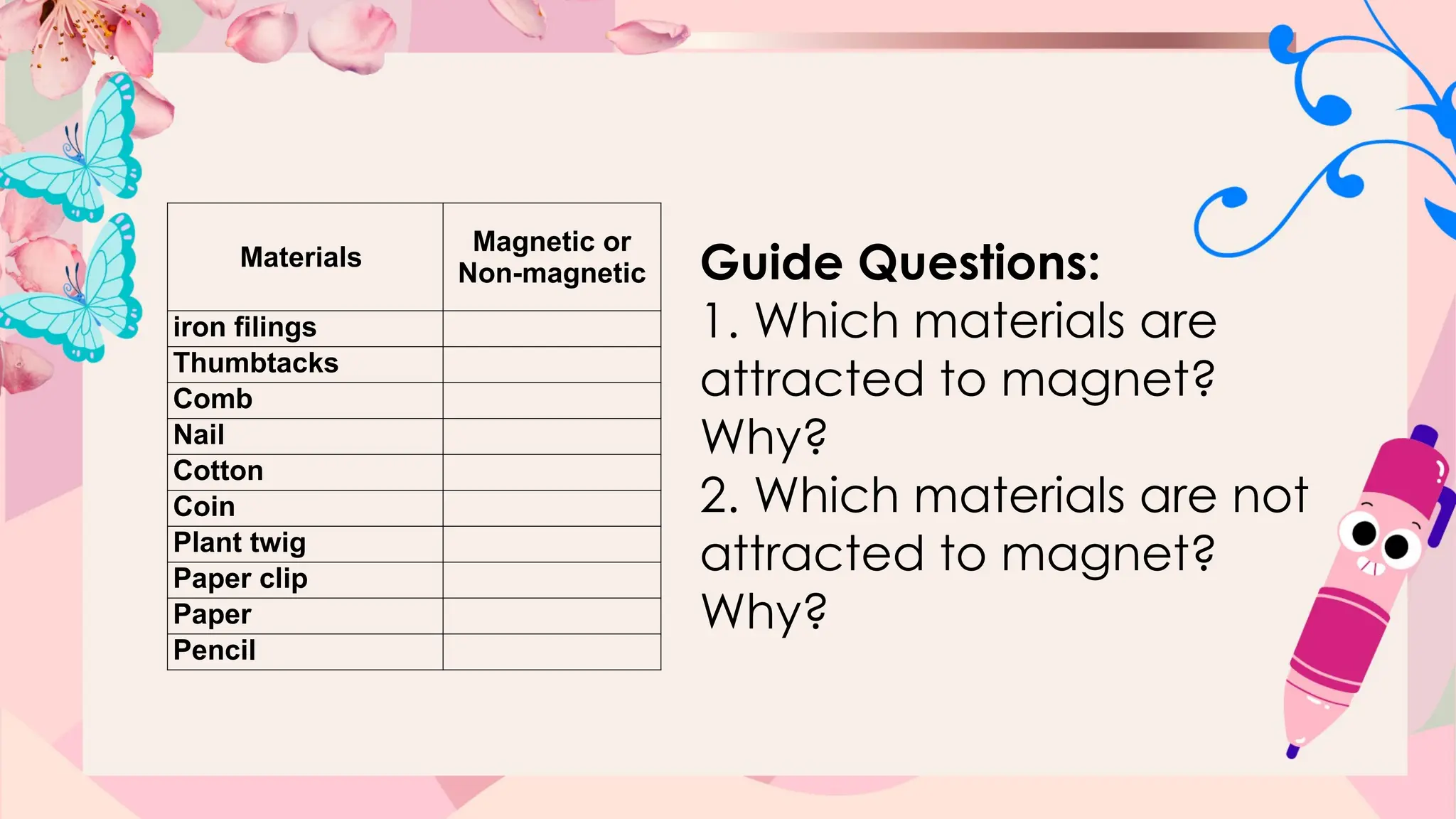 PPT SCIENCE Q1 Week 6.pptx SEPARATING MIXTURES USING MAGNET | PPTX