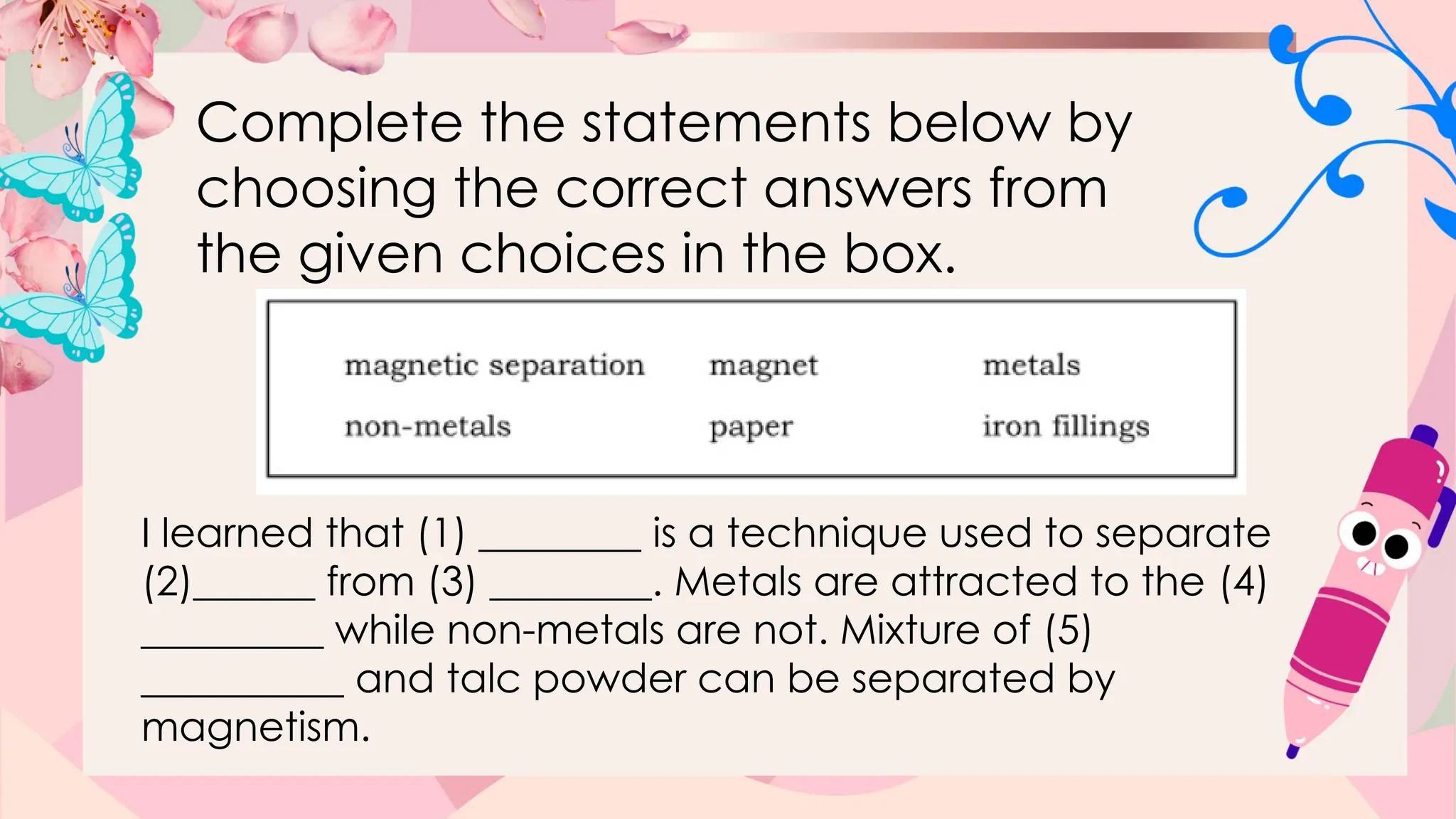 PPT SCIENCE Q1 Week 6.pptx SEPARATING MIXTURES USING MAGNET | PPTX