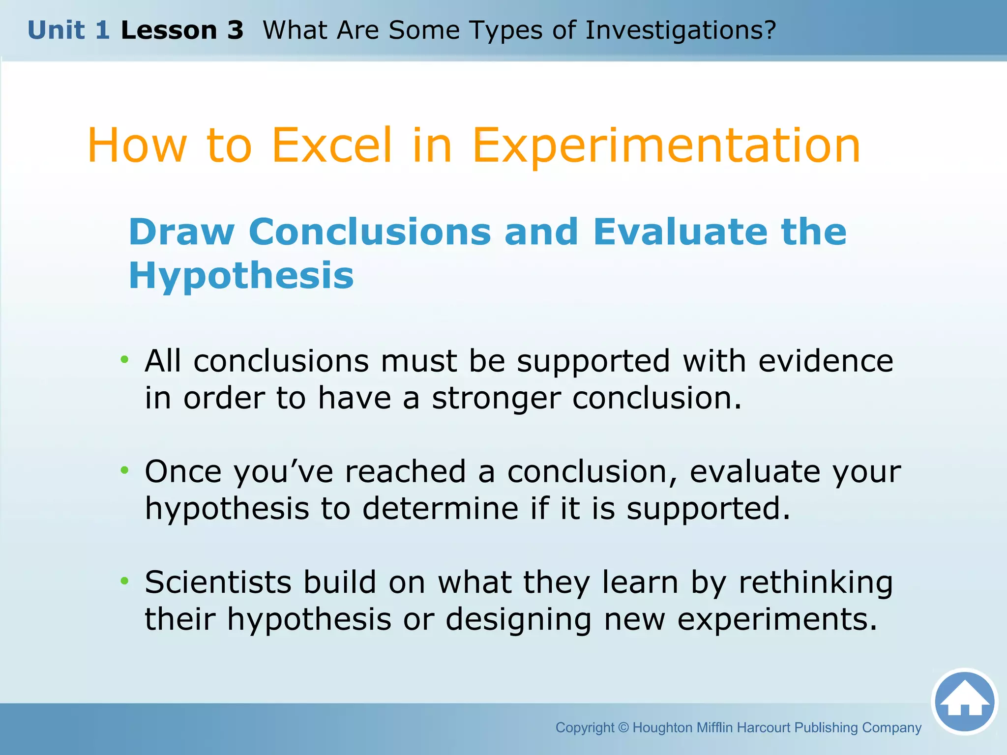 Ppt science u1 lesson 3 (types of investigation) | PPT