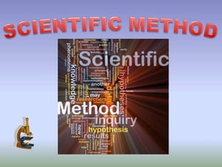 Ppt scientific method | PPTX