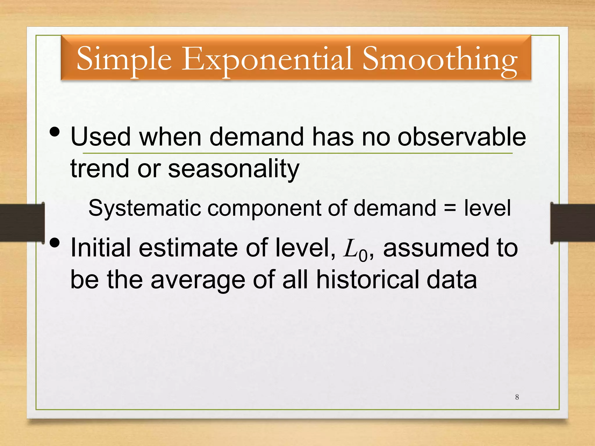 Ppt Scm Time Forecasting Ppt