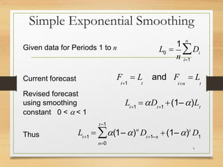 Ppt scm time forecasting | PPT