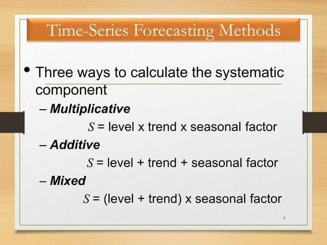 Ppt Scm Time Forecasting Ppt