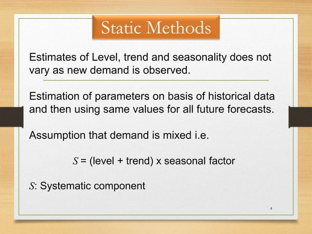 Ppt scm time forecasting | PPT
