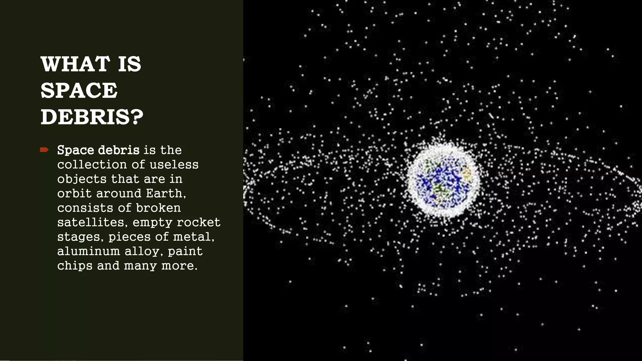 space debris management | PPTX