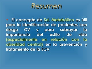 Ppt sd metabolico | PPT
