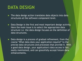 Data Designs (Software Engg.) | PPTX