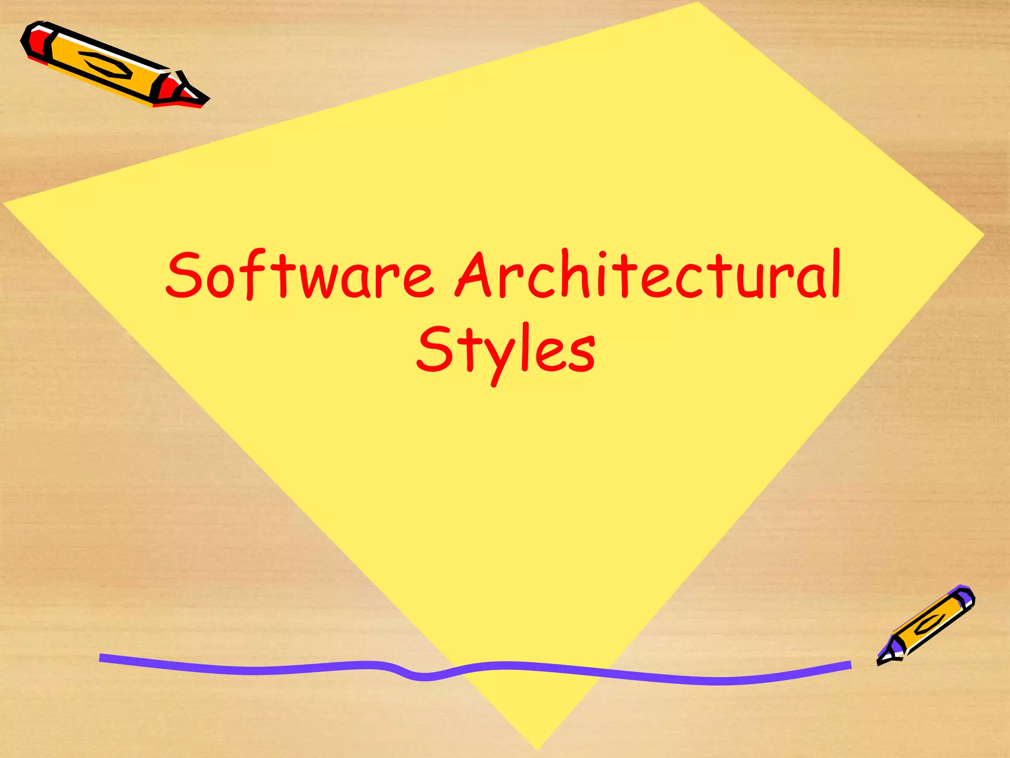 Software Architecture Design Ppt Ppt 