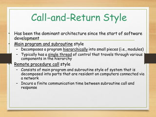 Software architecture design ppt | PPT