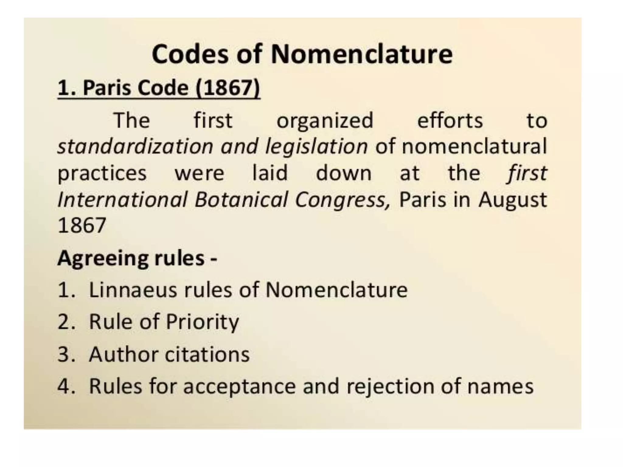 Binominal Nomenclature, Botanical Garden, Harbarium | PPT