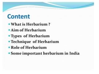Binominal Nomenclature, Botanical Garden, Harbarium | PPT