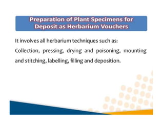 Binominal Nomenclature, Botanical Garden, Harbarium | PPT