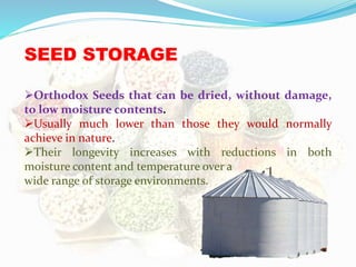 seed storage | PPTX