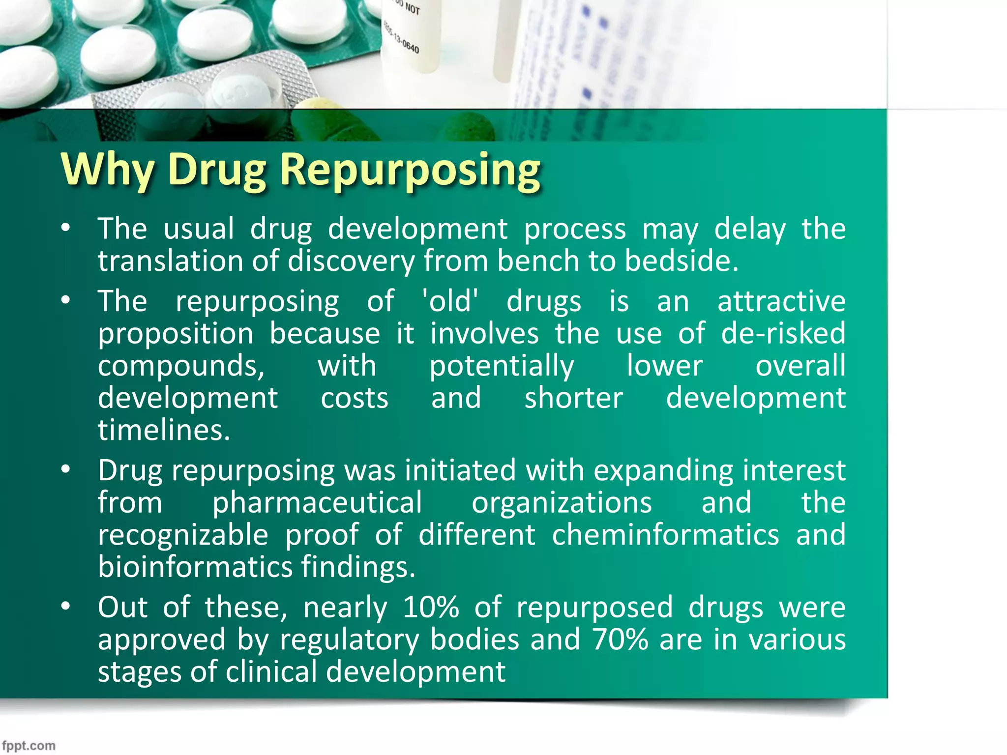 Drug Repurposing- Amazing Opportunity | PDF