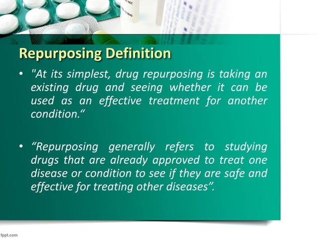 Drug Repurposing- Amazing Opportunity | PDF