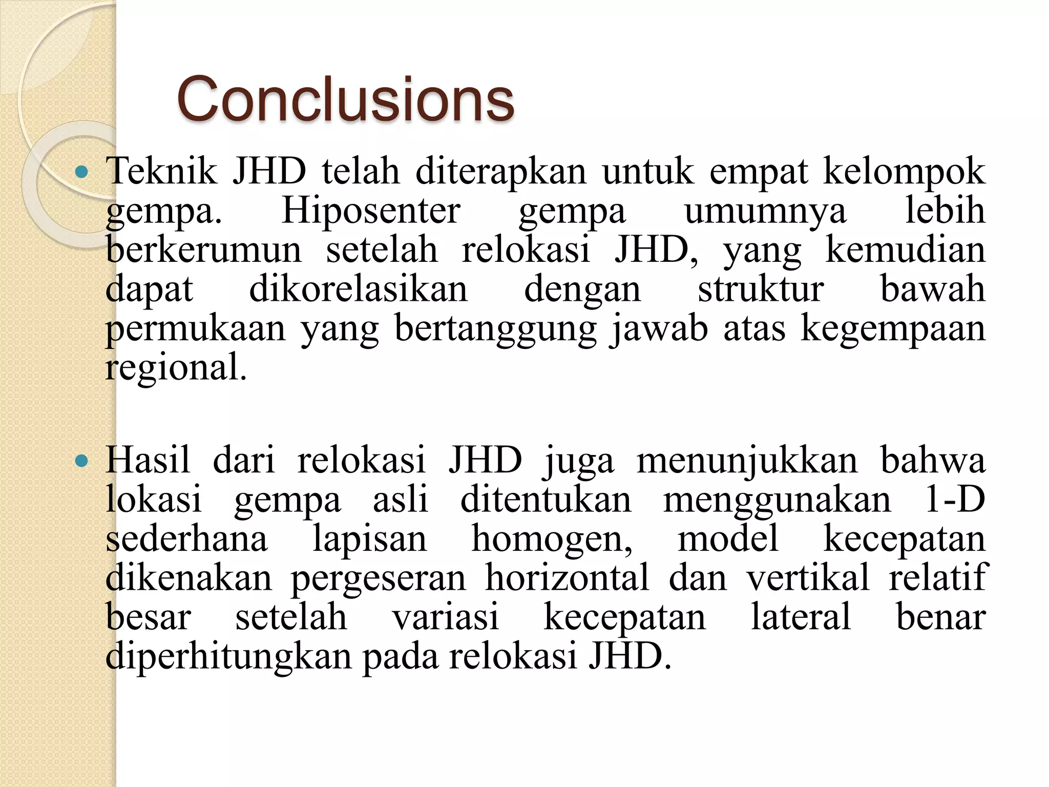 Kuliah Semester V : Seismologi | PPT