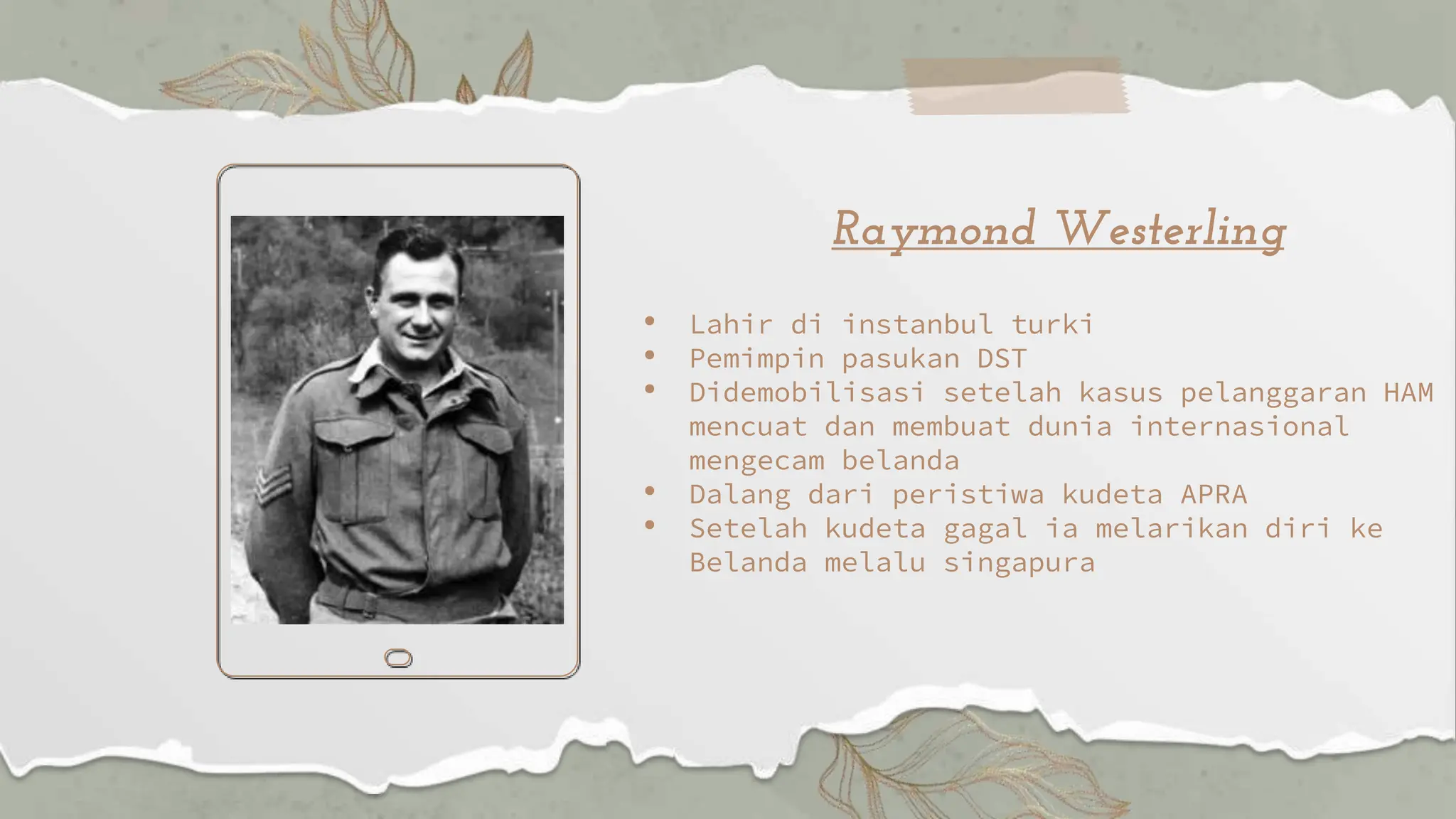 Ppt Sejarah Apra Diindonesia Sebagai Pembelajaranpptx