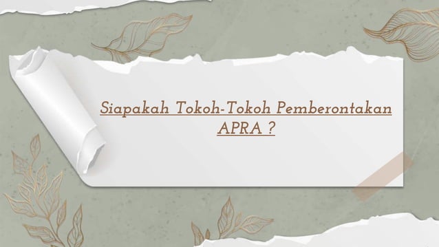 ppt sejarah APRA diindonesia sebagai pembelajaran.pptx