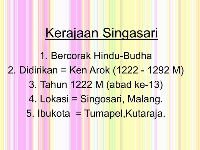 Kerajaan Singasari | PPT