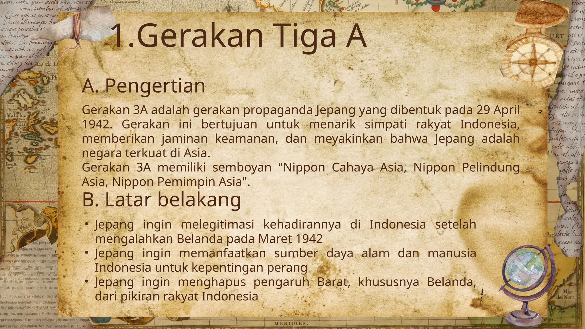 sejarah pergerakan kebangsaan pada masa jepang | PPTX