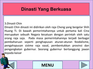 PPT Sejarah Politik Peradaban India dan Cina Kuno | PPTX