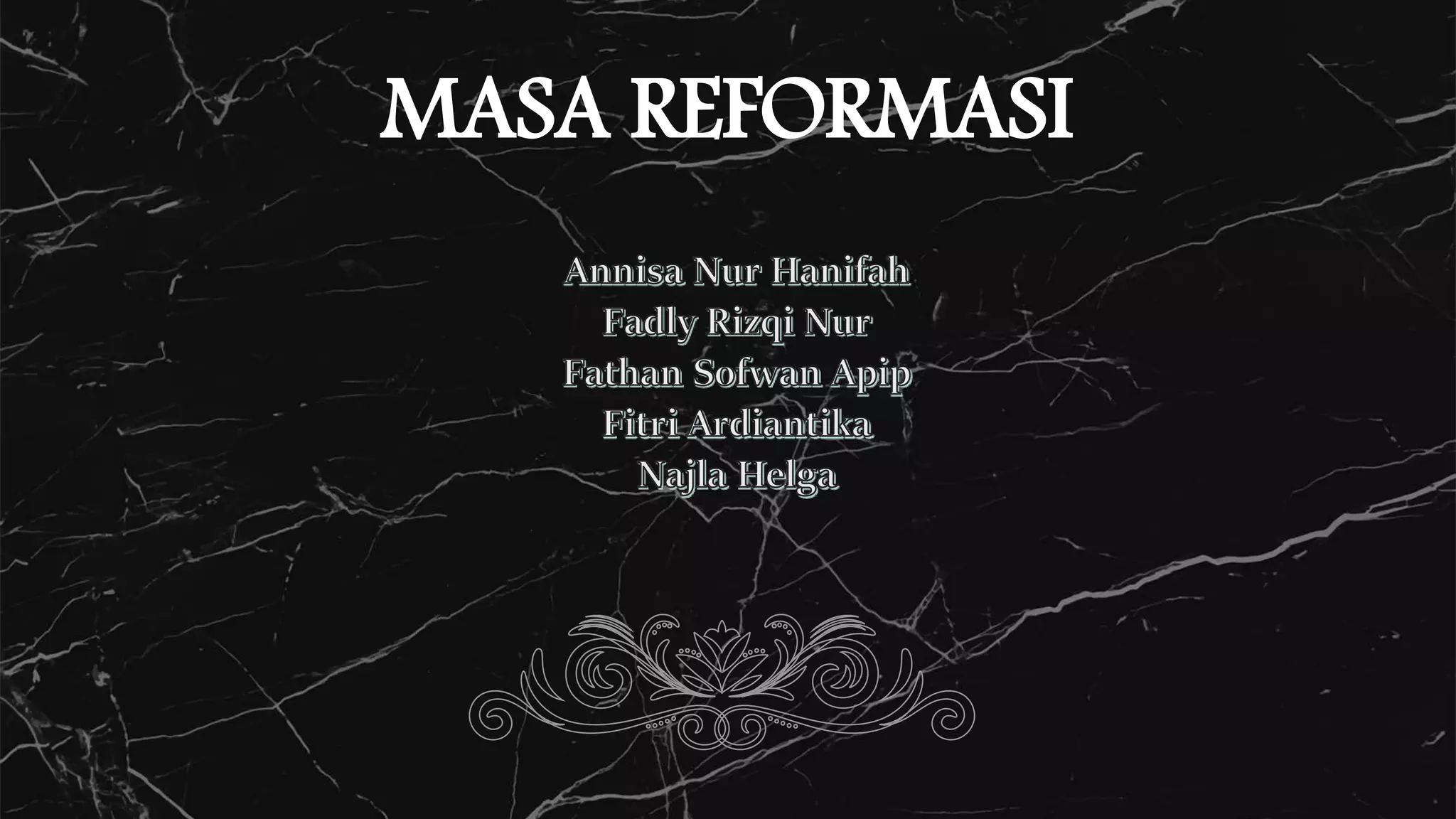 PPKN PPT Masa Reformasi | PPTX