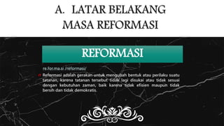 PPKN PPT Masa Reformasi | PPTX