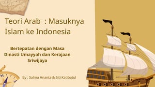 PPT SEJARAH TEORI ARAB. MASUKNYA ISLAM KE NUSANTARA | PPTX