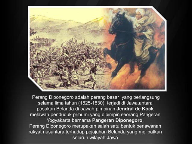 Perang Diponegoro | PPT