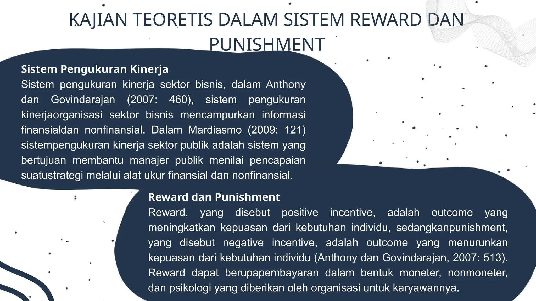 PPT sistem reward dan punishment sebuah perbandingan antara sektor ...