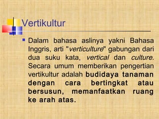 Pertanian Organik Selada | PPT