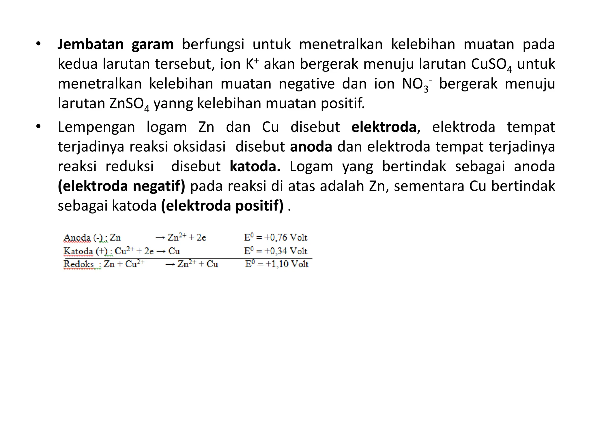 MATERI KIMIA SMA KELAS XII SEL ELEKTROKIMIA | PPTX