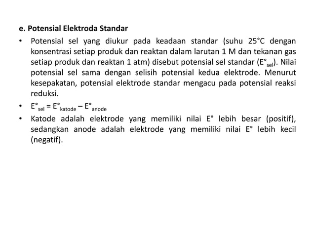 MATERI KIMIA SMA KELAS XII SEL ELEKTROKIMIA | PPTX