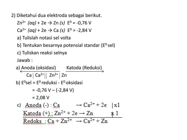 MATERI KIMIA SMA KELAS XII SEL ELEKTROKIMIA | PPTX