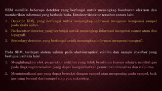 SCANNING ELECTRON MICROSCOPE (SEM) | PPTX